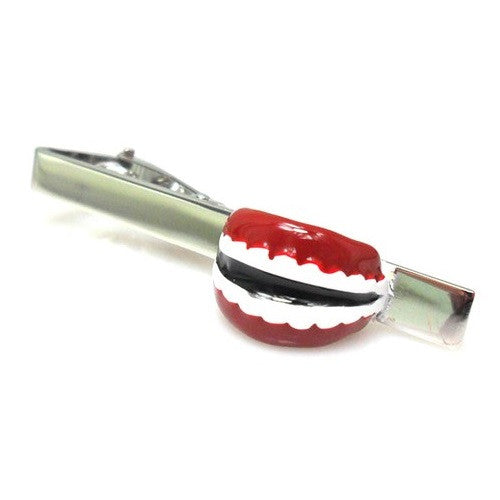 Dentures Dentist Grandpa False Teeth Tooth Tie Clip Silver Blk Wedding ...